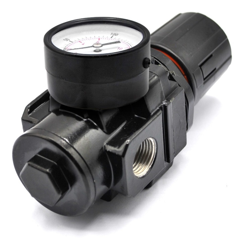 Regulador De Presión Neumático 3/4 120 Psi Con Manómetro | Instrutek